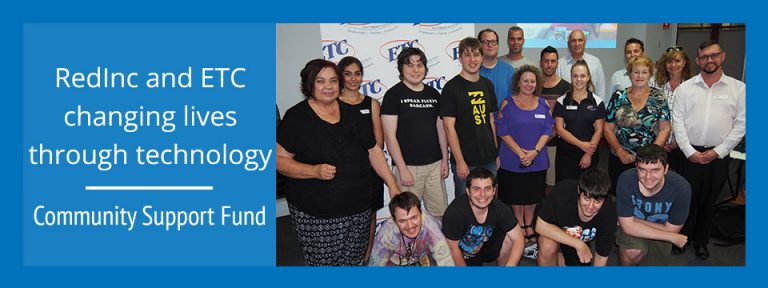 RedInc and ETC changing lives through technology - ETC Employment & Training
